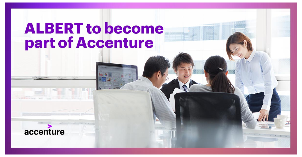 Accenture to Acquire ALBERT After Completing Tender Offer | Business Wire