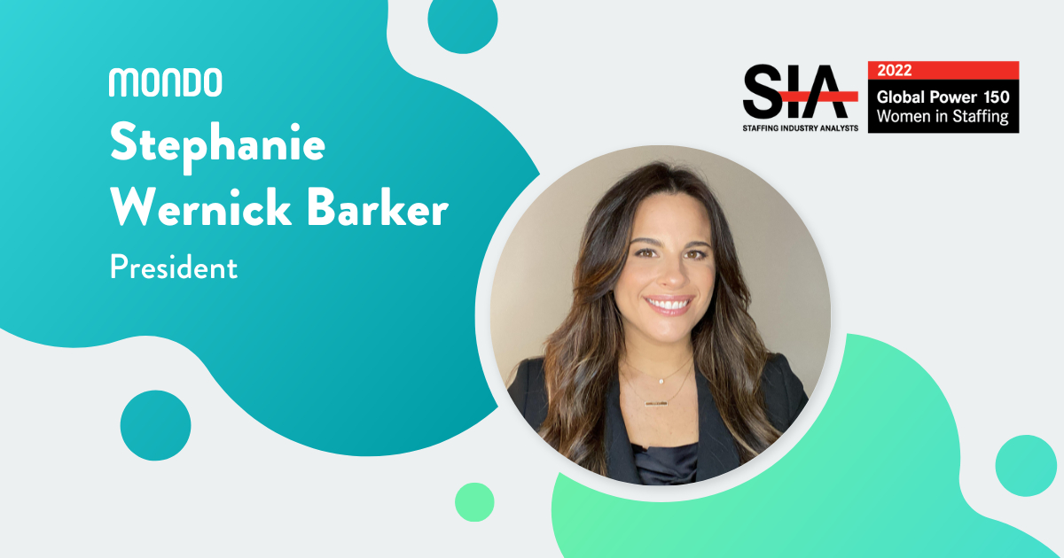 Mondo’s First Female President, Stephanie Wernick Barker Honored on ...