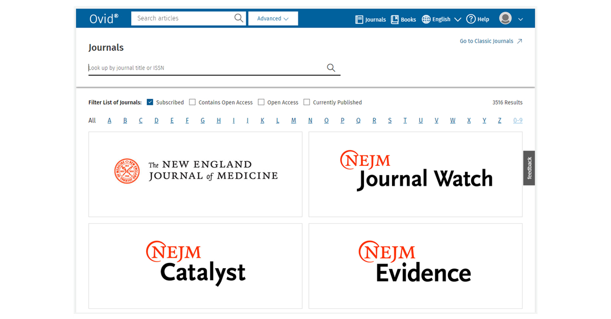 The New England Journal of Medicine y NEJM Group se asociaron con ...