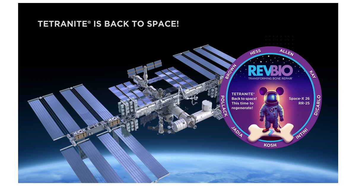 RevBio Launches an Experiment for its Regenerative Biomaterial on the ...