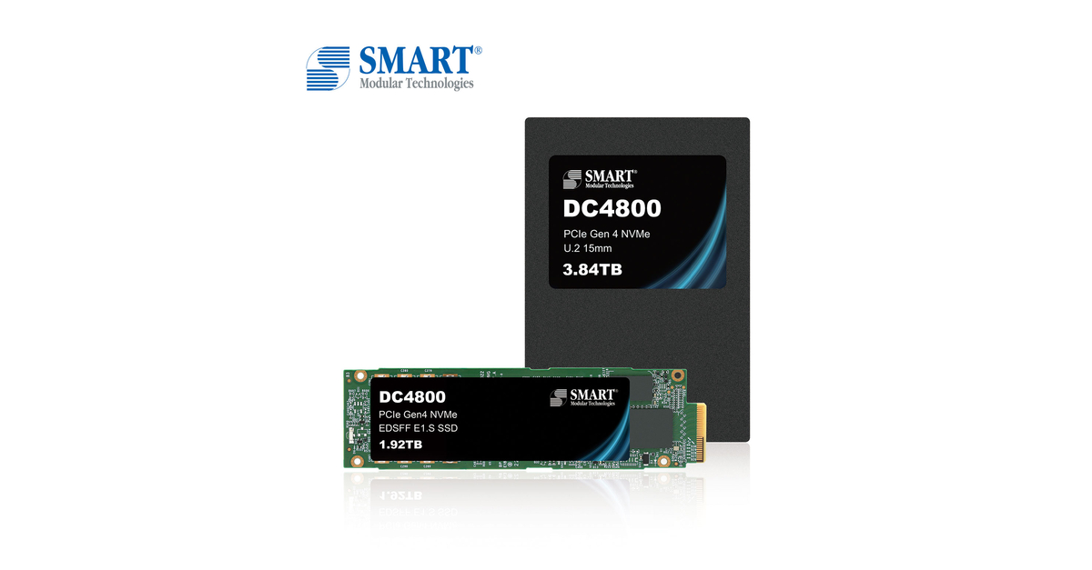 SMART Modular 世邁科技推出全新資料中心專用DC4800 SSD系列 | Business Wire