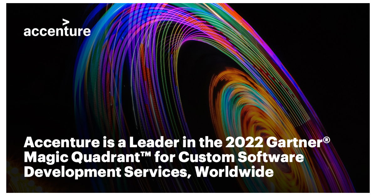 Accenture Recognized in 2022 Gartner® Magic Quadrant™ and Critical Capabilities for Custom ...