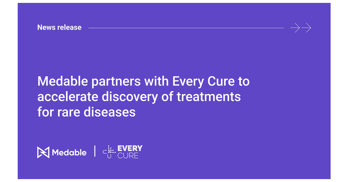 Medable Partners with Every Cure to Accelerate Discovery of Treatments ...