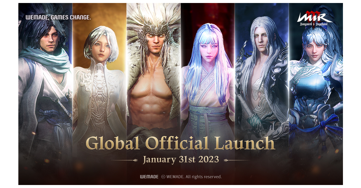 Lancement mondial le 31 janvier de MIR M, le MMORPG de Wemade ...
