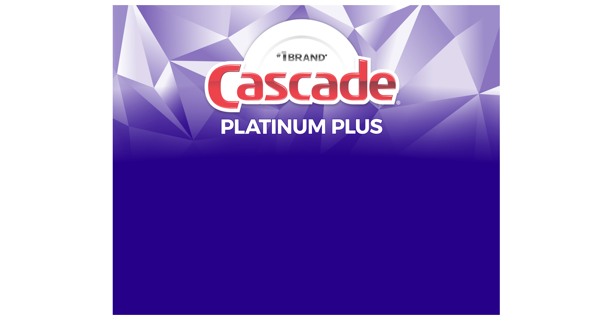 New Cascade® Platinum Plus Raises the Standard for Clean Dishes with ...