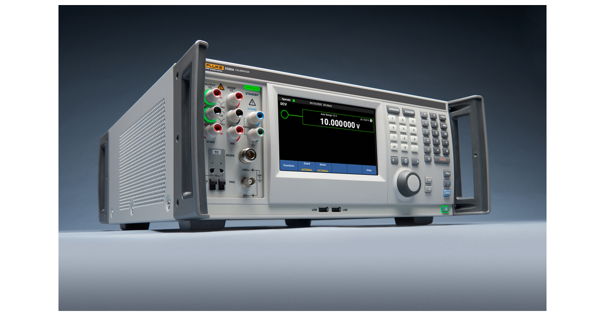 Fluke Calibration 5560A Multi-Product Calibrator Enables Technicians to ...