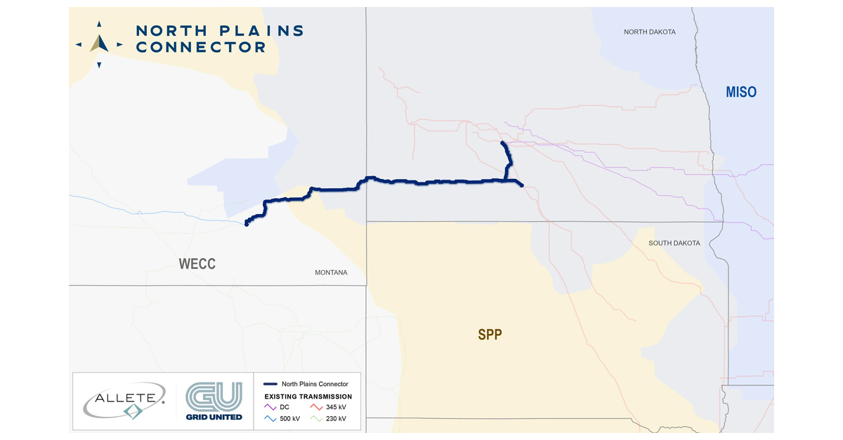 ALLETE, Grid United join forces to develop key transmission link to ...