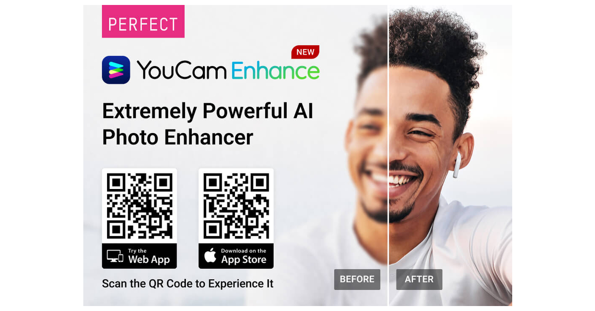 Perfect Corp. Launches All-New 'YouCam Enhance' | Business Wire
