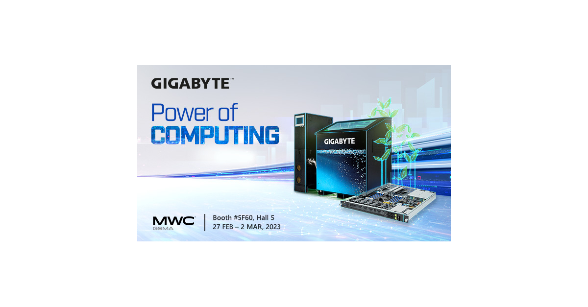 At MWC 2023, GIGABYTE to Present 5G Edge and Green Computing Solutions, Unveiling New Visions of ...