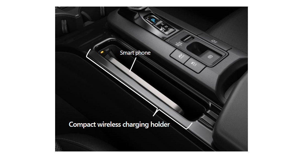 Toyoda Gosei’s Compact Wireless Power Supply Holder for Smart phones ...
