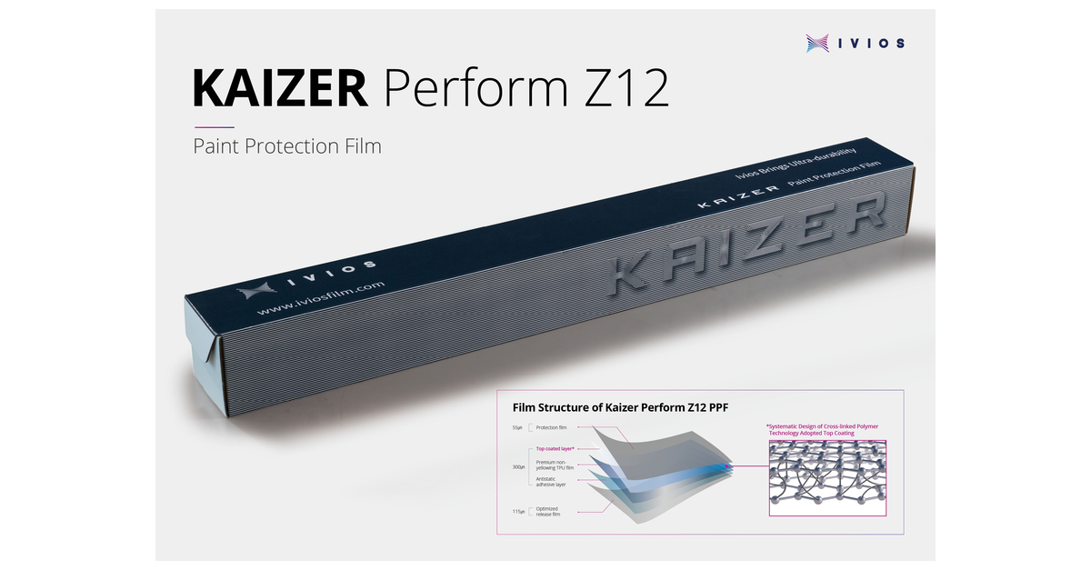 Premium Film Brand IVIOS Launches the 12 mil Thick KAIZER Z12 Paint ...