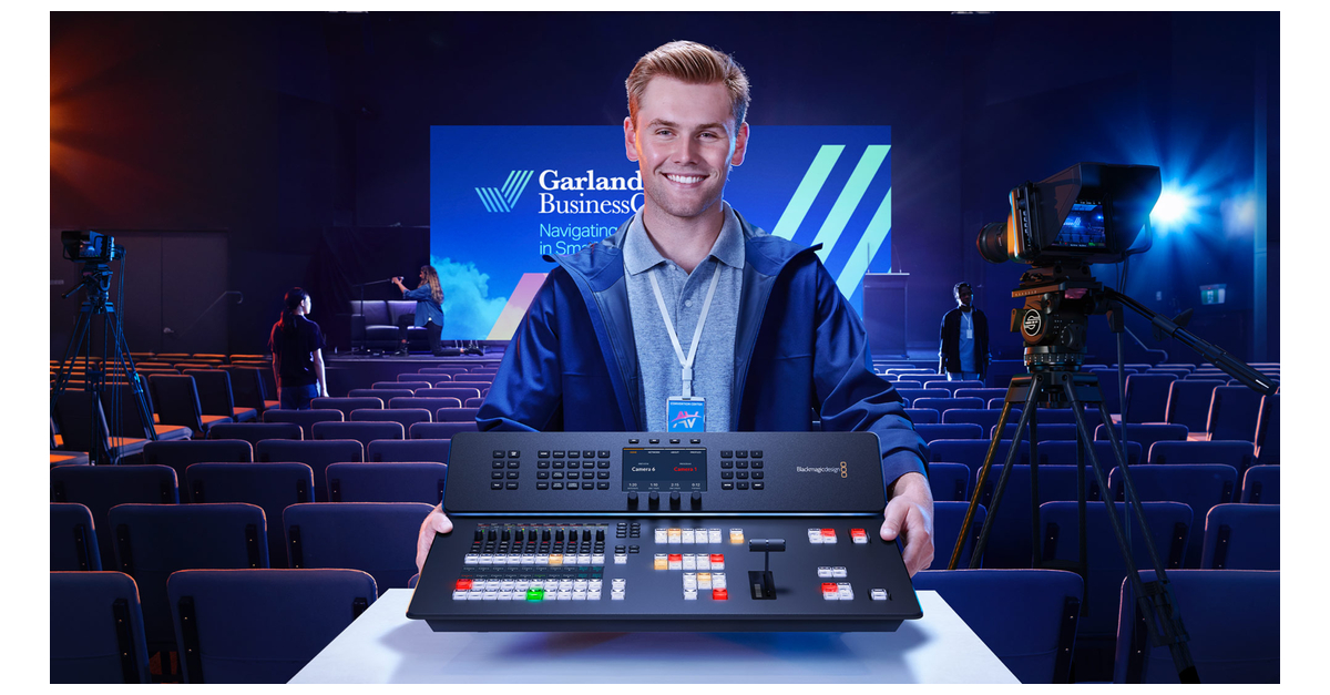 Blackmagic Design Announces New ATEM Television Studio HD8 | Business Wire