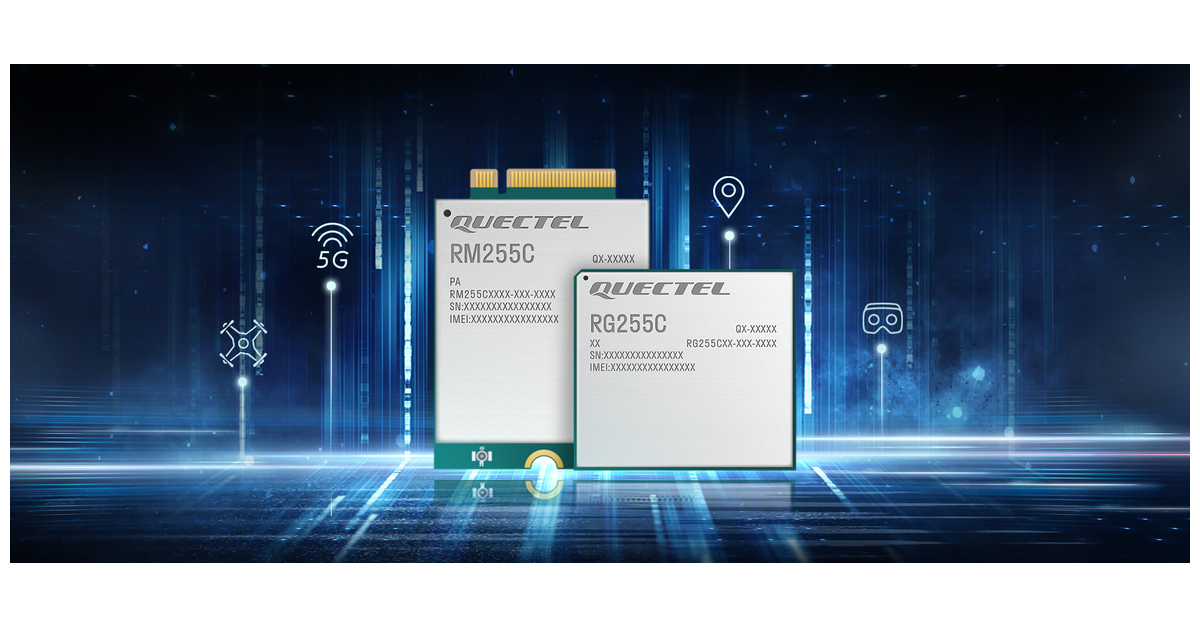 Quectel anuncia a série de módulos RedCap da Rx255C para ajudar a ...