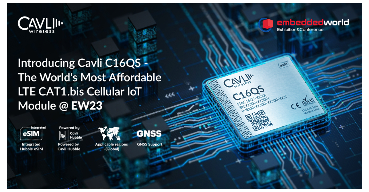 Cavli Wireless präsentiert auf der Embedded World 2023 in Deutschland ...