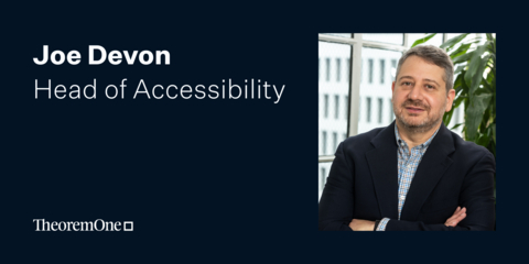 TheoremOne Taps Joe Devon for Head of Accessibility, With a Mandate to ...