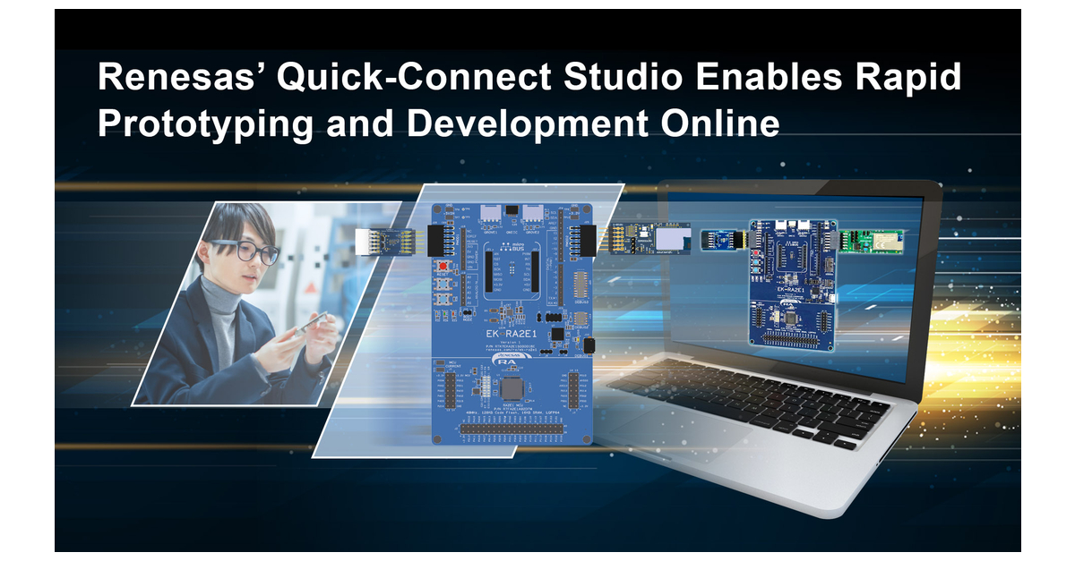 Renesas Unveils Quick-Connect Studio: Industry’s First-Ever Cloud-based ...