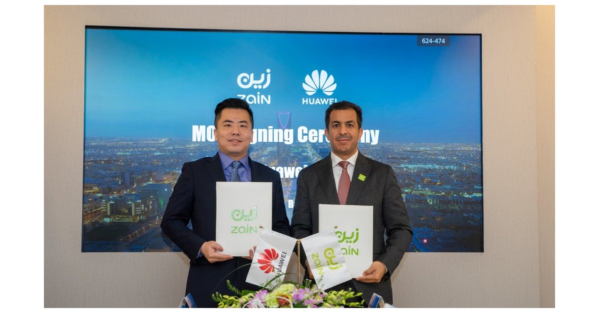Al margen de la MWC23 Zain KSA y Huawei firman Memorando de ...