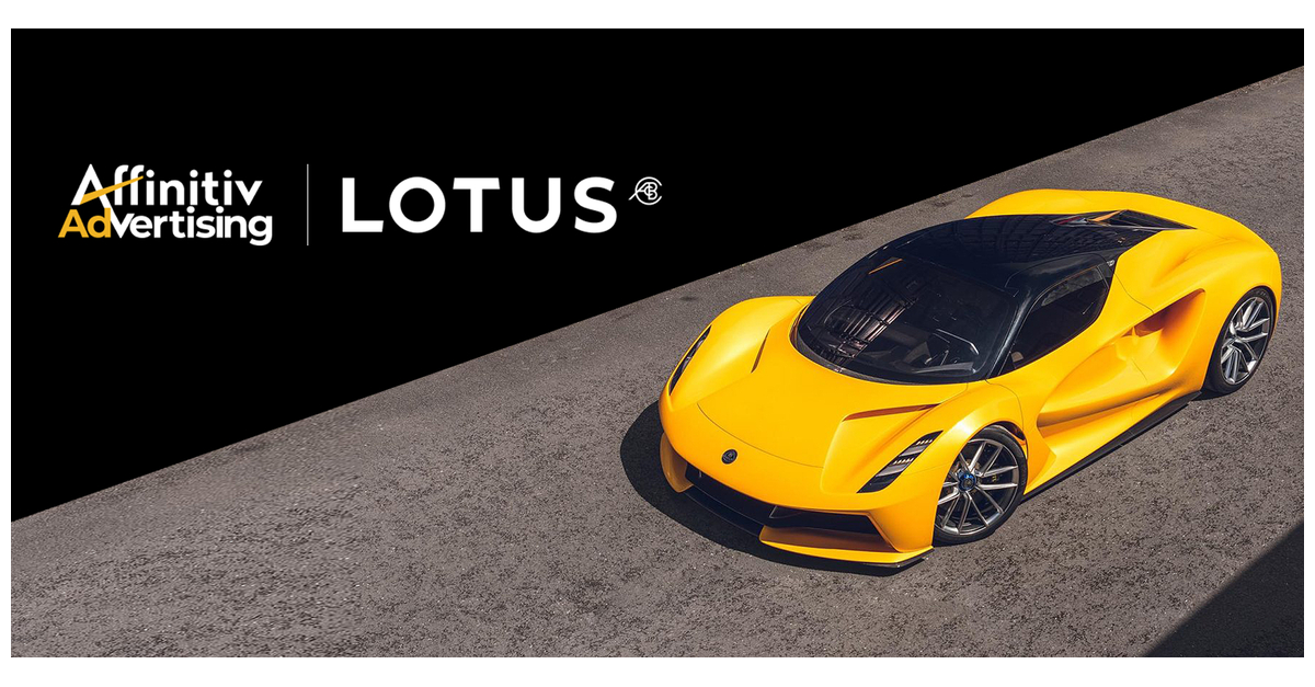 Lotus Cars Selects Affinitiv Advertising for Full Suite of Digital ...