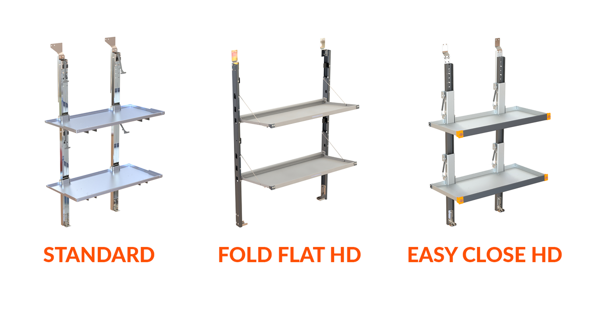 Masterack Showcases Folding Shelves Lineup at NTEA Work Truck Week 2023 ...