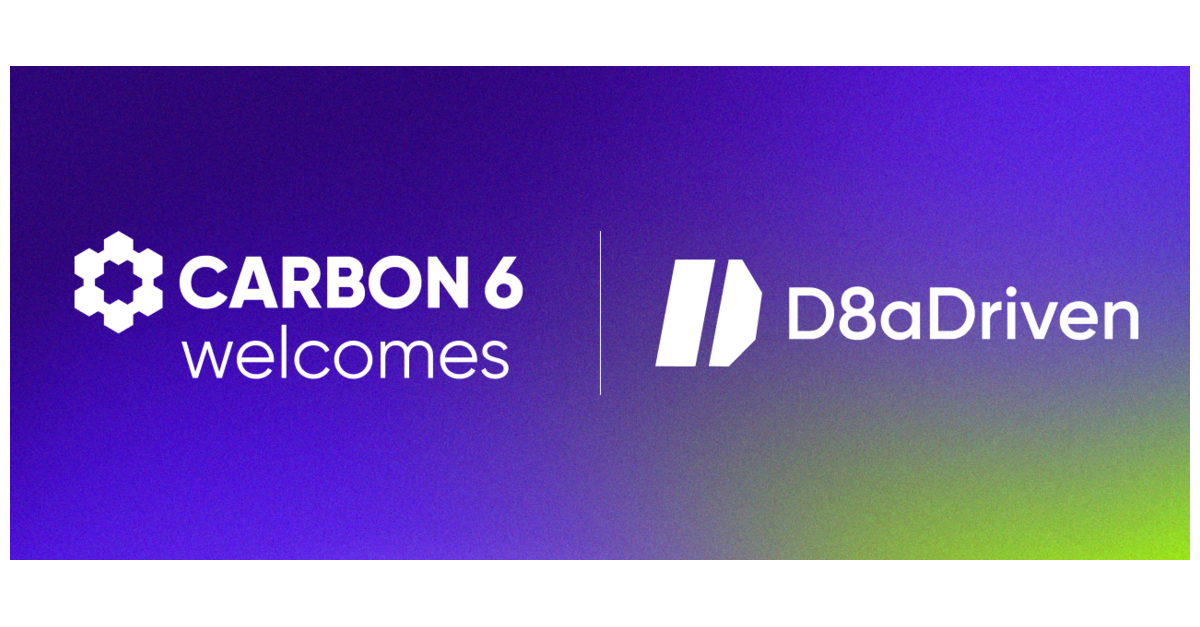 D8aDriven Brings Data-Backed Recommendations to the Carbon6 Suite | Business Wire
