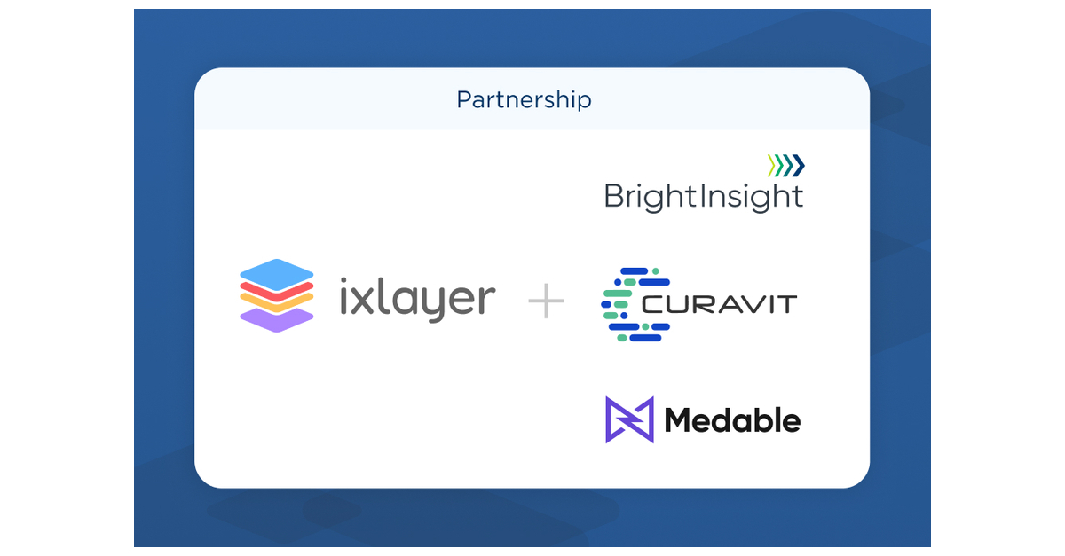 ixlayer Empowers BrightInsight, Curavit and Medable With Convenient ...