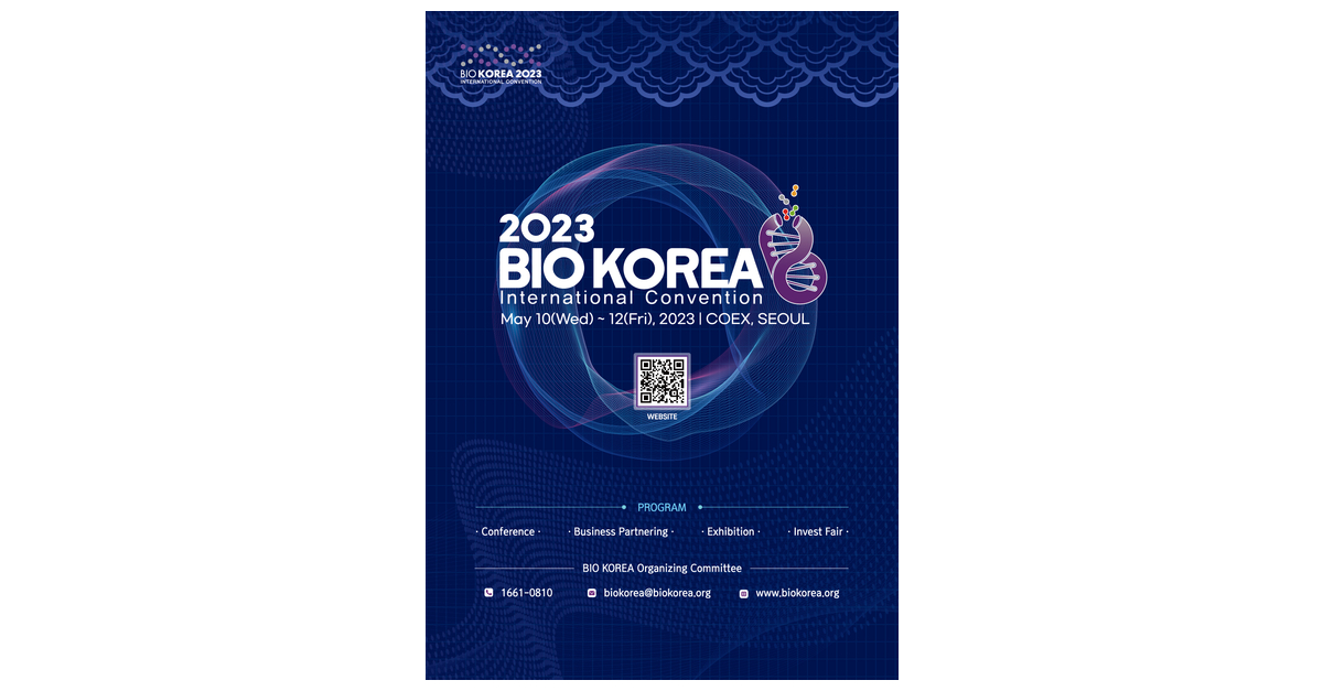 Asiens größte Biotechnologie-Veranstaltung, BIO KOREA 2023, findet vom 10. bis 12. Mai in Seoul ...