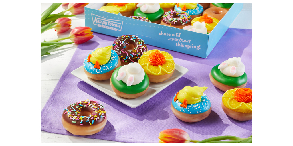 KRISPY KREME’S® Adorable New Spring Mini Doughnuts are Perfect for ...