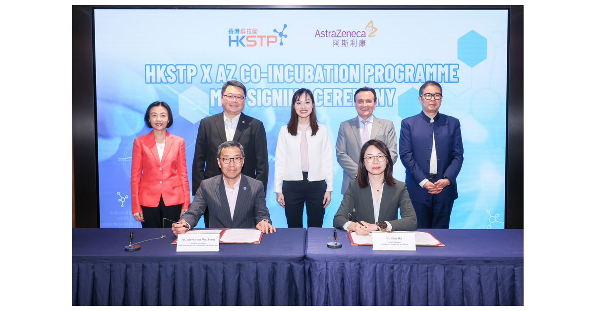 HKSTP and AstraZeneca signing MOU on Strategic Collaboration | Business ...