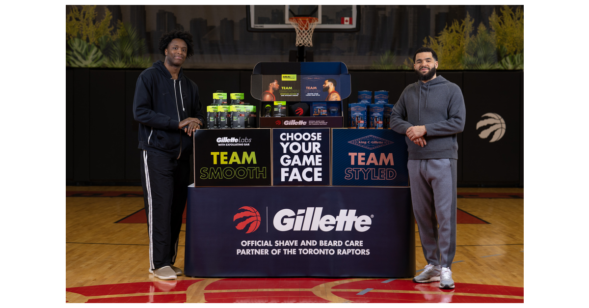 PHOTO ADVISORY: Gillette Provides a Season’s Worth of Grooming Products ...