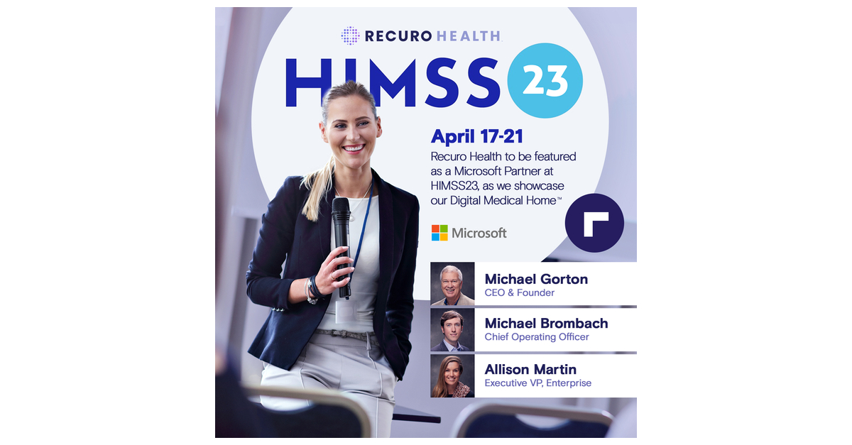 Recuro Health is Featured Partner with Microsoft, Showcases Digital ...