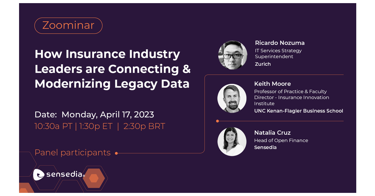 Sensedia Presents LinkedIn Live Expert Panel Discussion: How Insurance ...