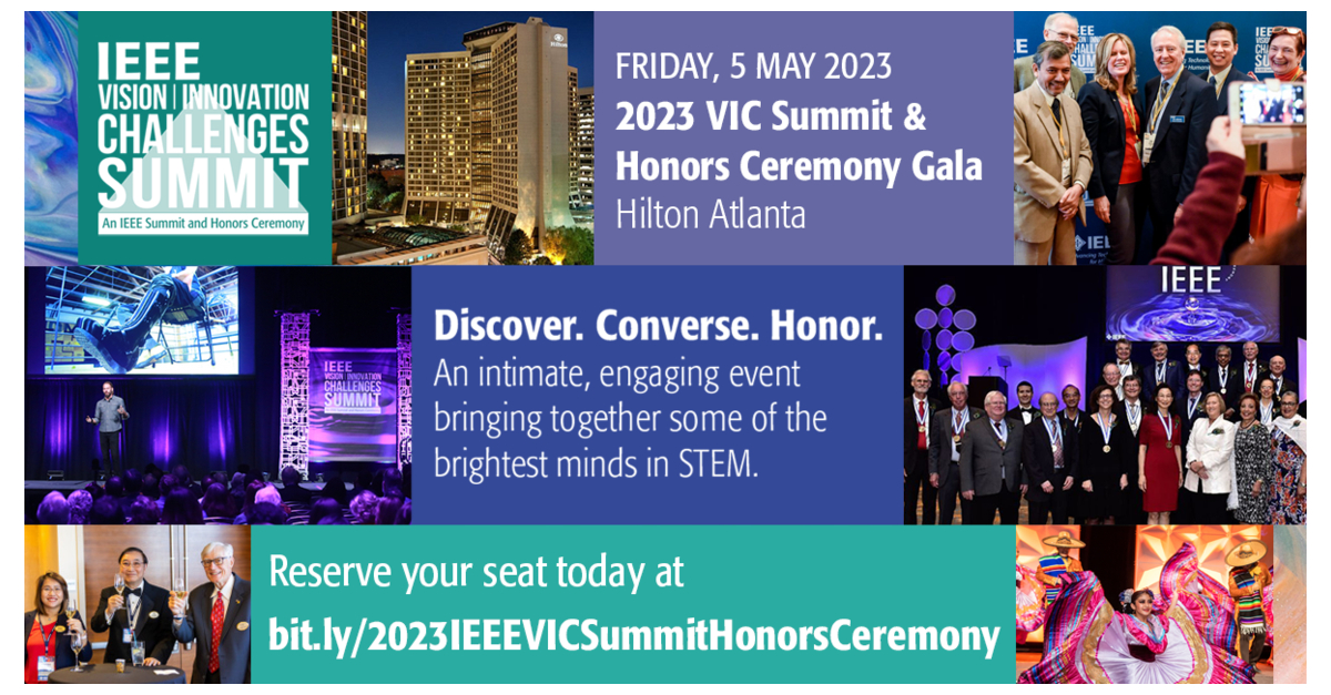 Transformative Innovation Takes Center Stage at 2023 IEEE Vision ...