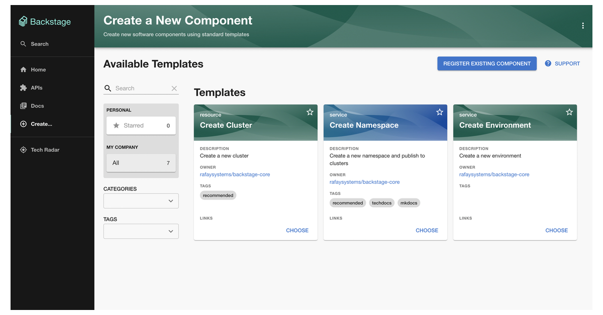 Rafay Unveils Backstage Plugins to Power Developer Self-Service ...