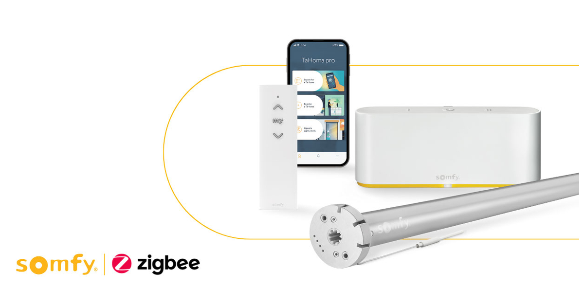 Somfy North America Announces Zigbee 3.0 Integration Capabilities For ...