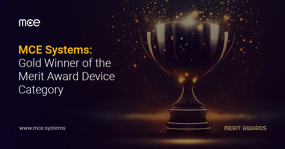 MCE Systems wins gold in the 2023 Merit Telecom Device Category Award ...