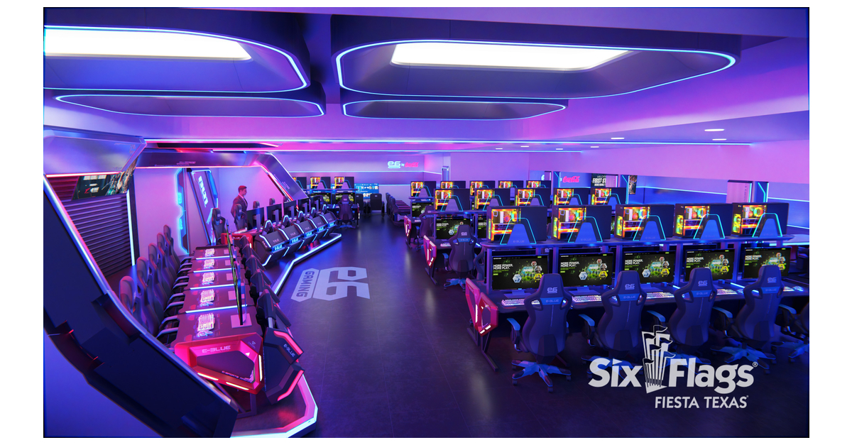 ESIX Gaming powered by Coca-Cola™ Coming to Six Flags Fiesta Texas ...