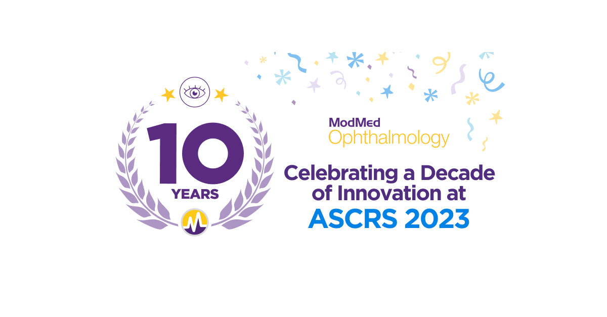 ModMed celebrates 10 years of its award-winning ophthalmology solutions ...