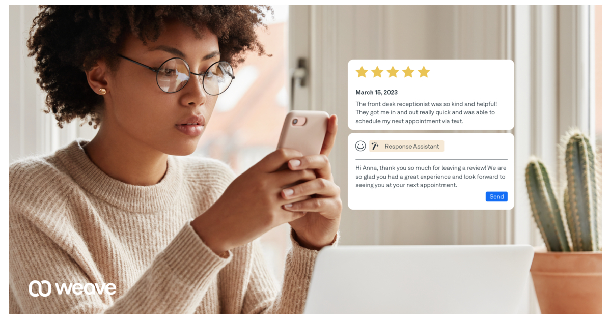 Weave Launches AI-Driven Review Response Tool for Healthcare Providers ...
