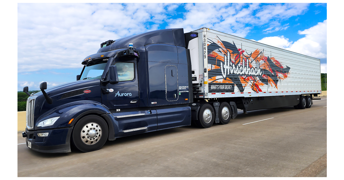 Aurora Expands Commercial Operations Through Partnership with ...
