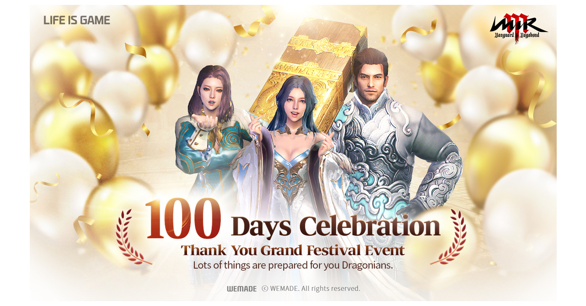 Wemade celebra los 100 días del MIR M con ‘Thank You Grand Festival ...