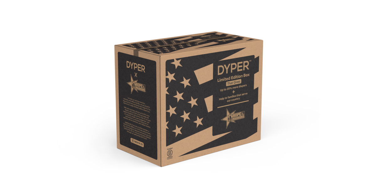 DYPER™ Launches Limited-Edition Impact Diaper Boxes to Benefit Various ...