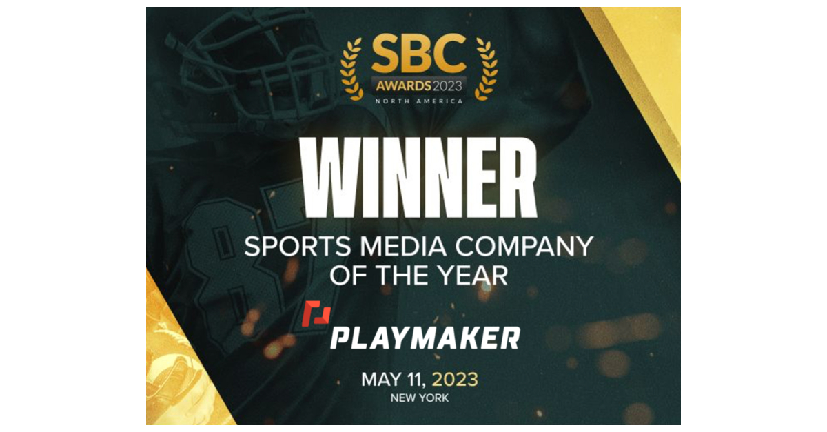Playmaker Capital Inc. Named Sports Media Company of the Year by SBC ...