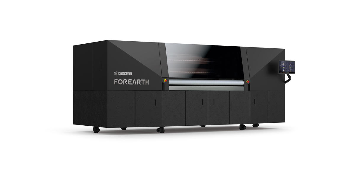 KYOCERA Announces FOREARTH, a New Sustainable Inkjet Textile Printer | Business Wire
