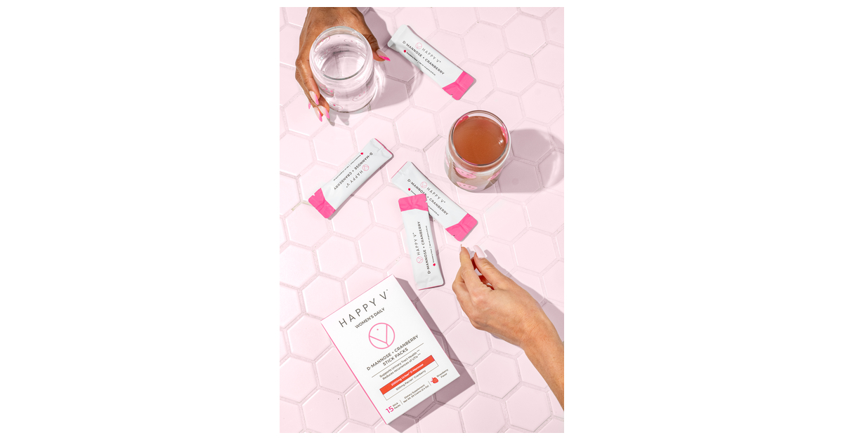 Happy V Launches Dr-formulated D-Mannose + Cranberry Stick Packs to ...