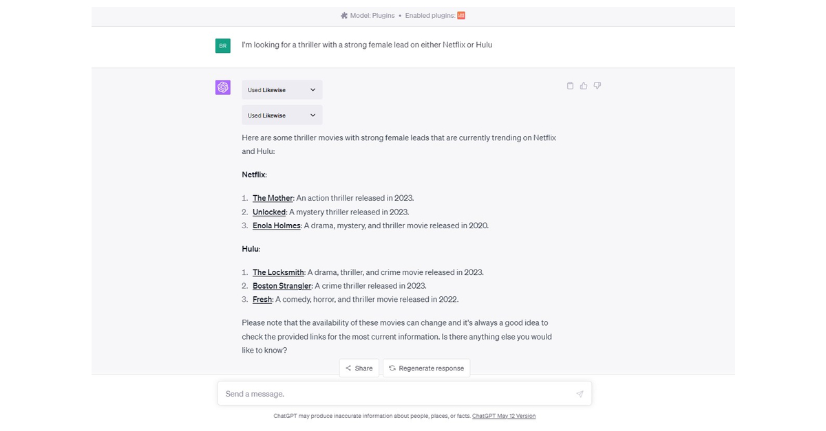Likewise Launches ChatGPT Plugin: A Revolutionary Tool for Personalized ...