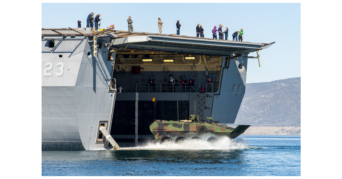 The Amphibious Combat Vehicle makes international debut at FEINDEF in ...