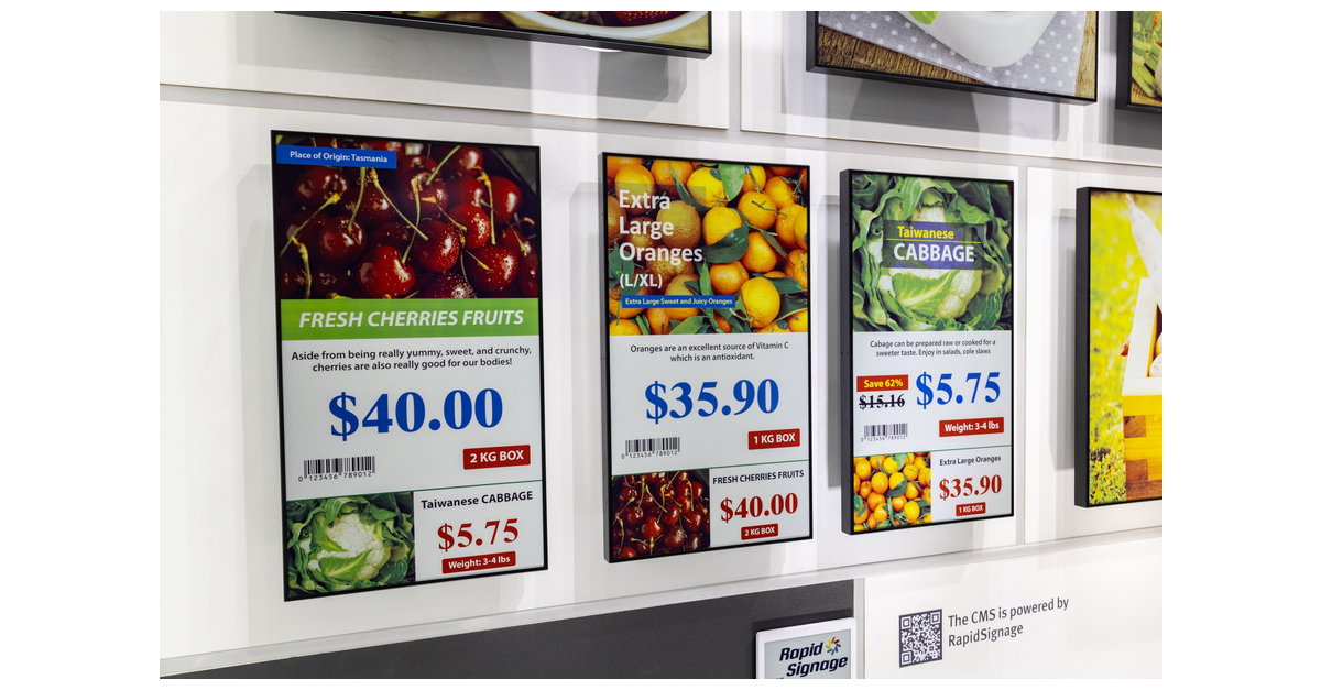 E Ink Showcases Latest Color Products, E Ink Spectra™ 6 and E Ink ...