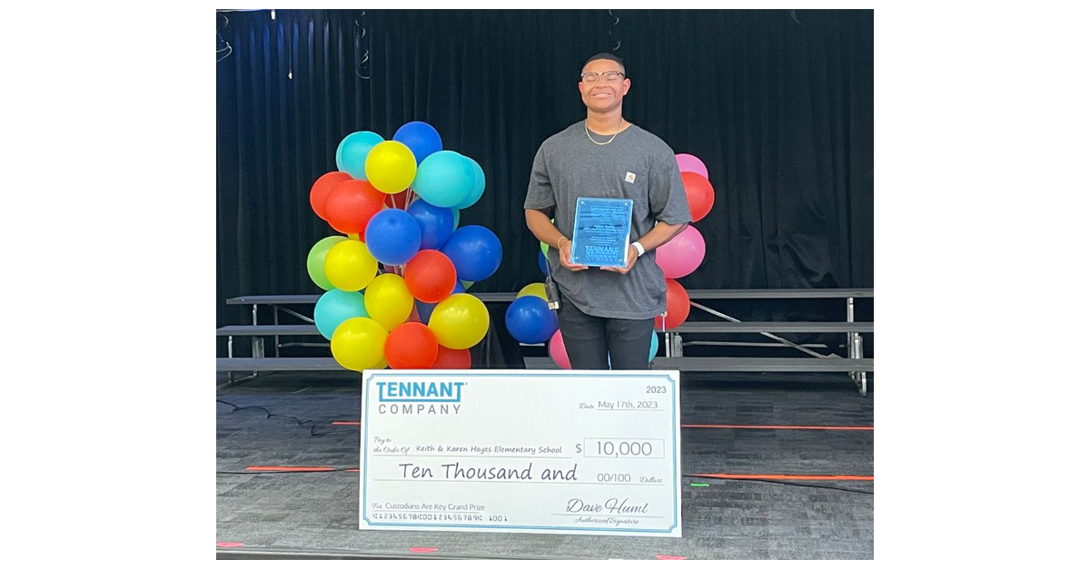 Tennant Company Announces Winner of $15,000 Custodians Are Key Prize ...