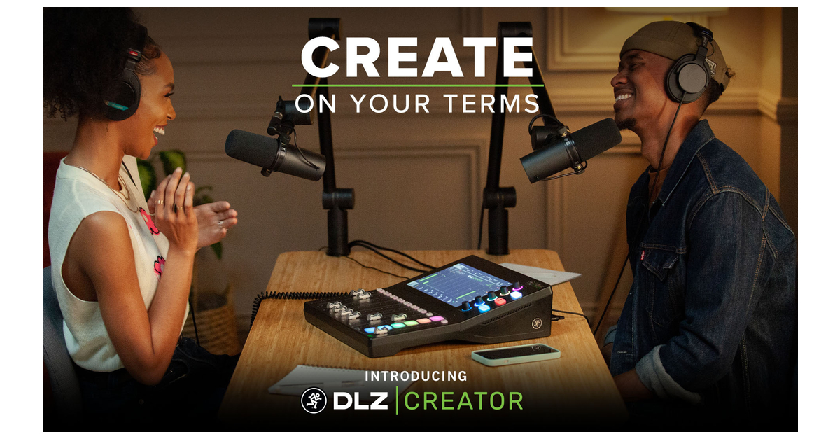 MACKIE LAUNCHES DLZ CREATOR – THE ALL-IN-ONE PODCAST MIXER THAT MAKES ...