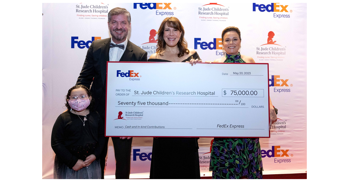 FedEx/St. Jude Angels & Stars Gala Raises $825,000 for St. Jude ...